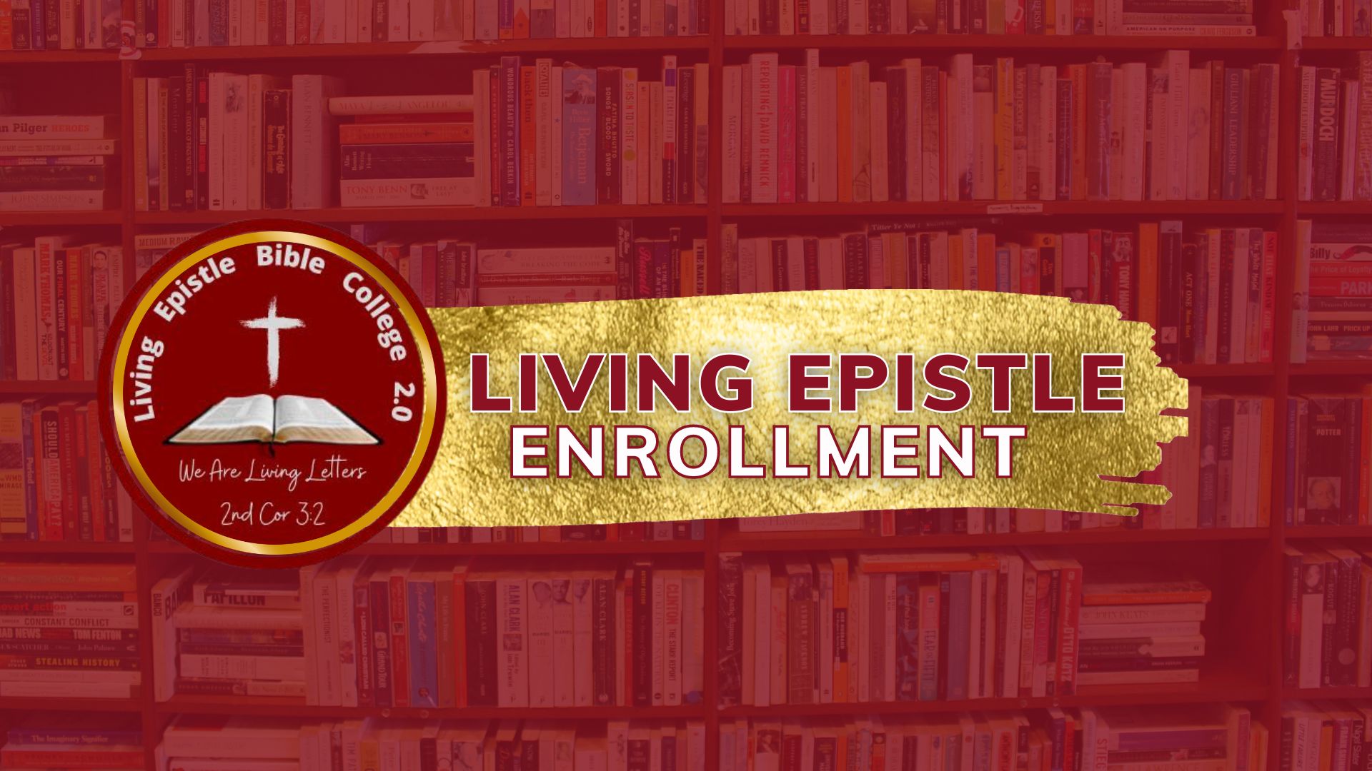 Enroll – Living Epistle Bible College